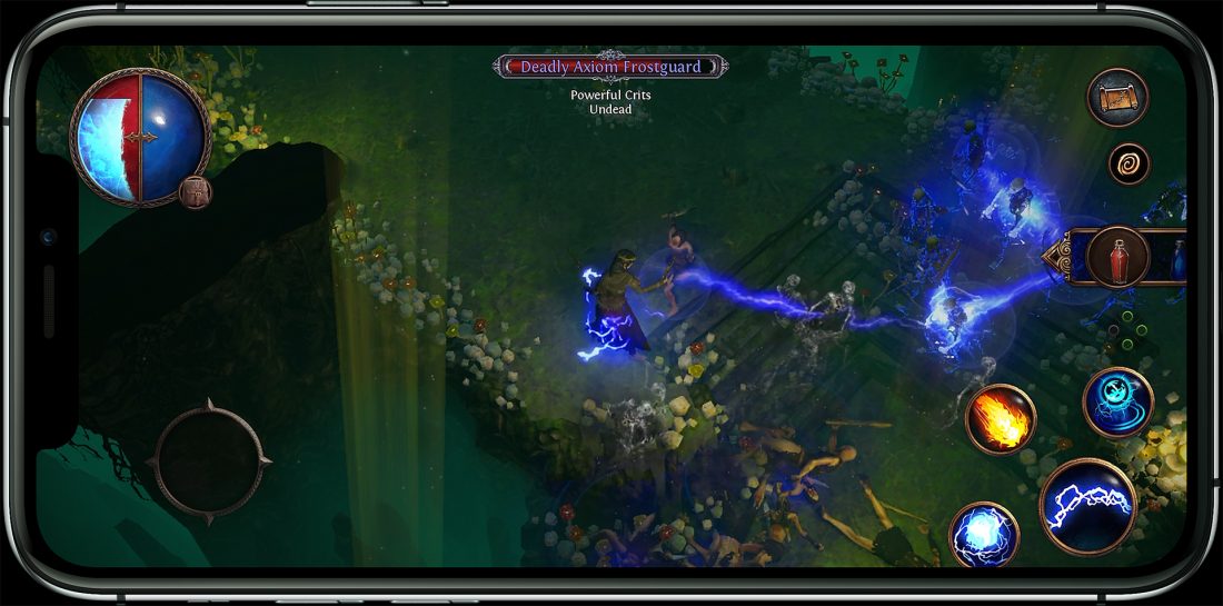 Path of Exile: A review of a mobile gamepad game